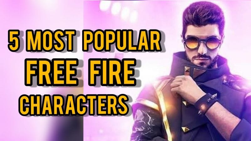 5 most popular Free Fire characters of 2020