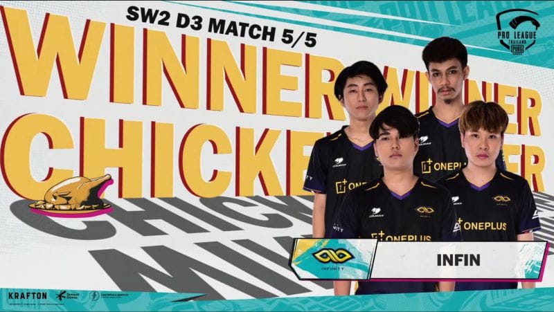 PUBG Mobile: Team Infinity wins PMPL Season 4 Thailand Super Weekend 2