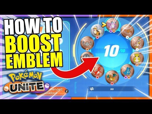 Pokemon Unite: 5 best boost emblems