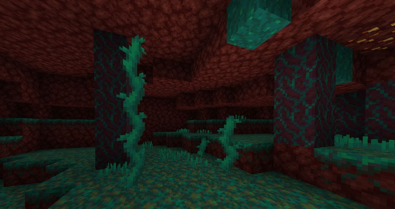 Twisting Vines in Minecraft