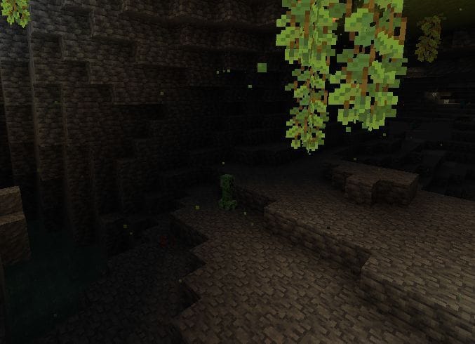 Lush Caves in Minecraft