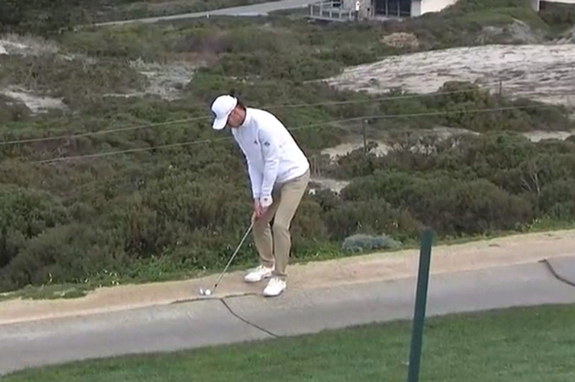 "It was a great shot" - Gareth Bale recaps his impressive cart path ...