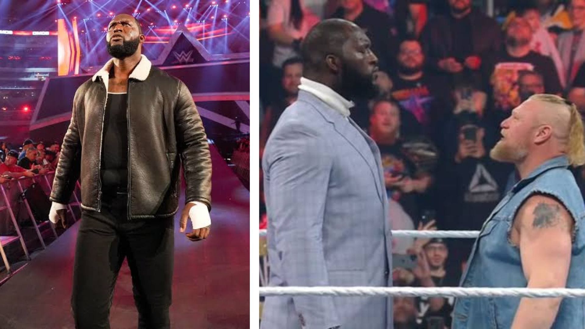 How heavy is WWE RAW star Omos? Real weight confirmed 5 days before ...