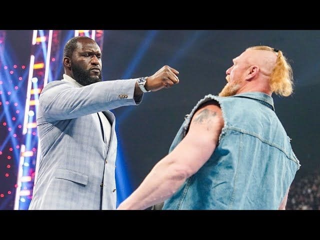 How heavy is WWE RAW star Omos? Real weight confirmed 5 days before ...
