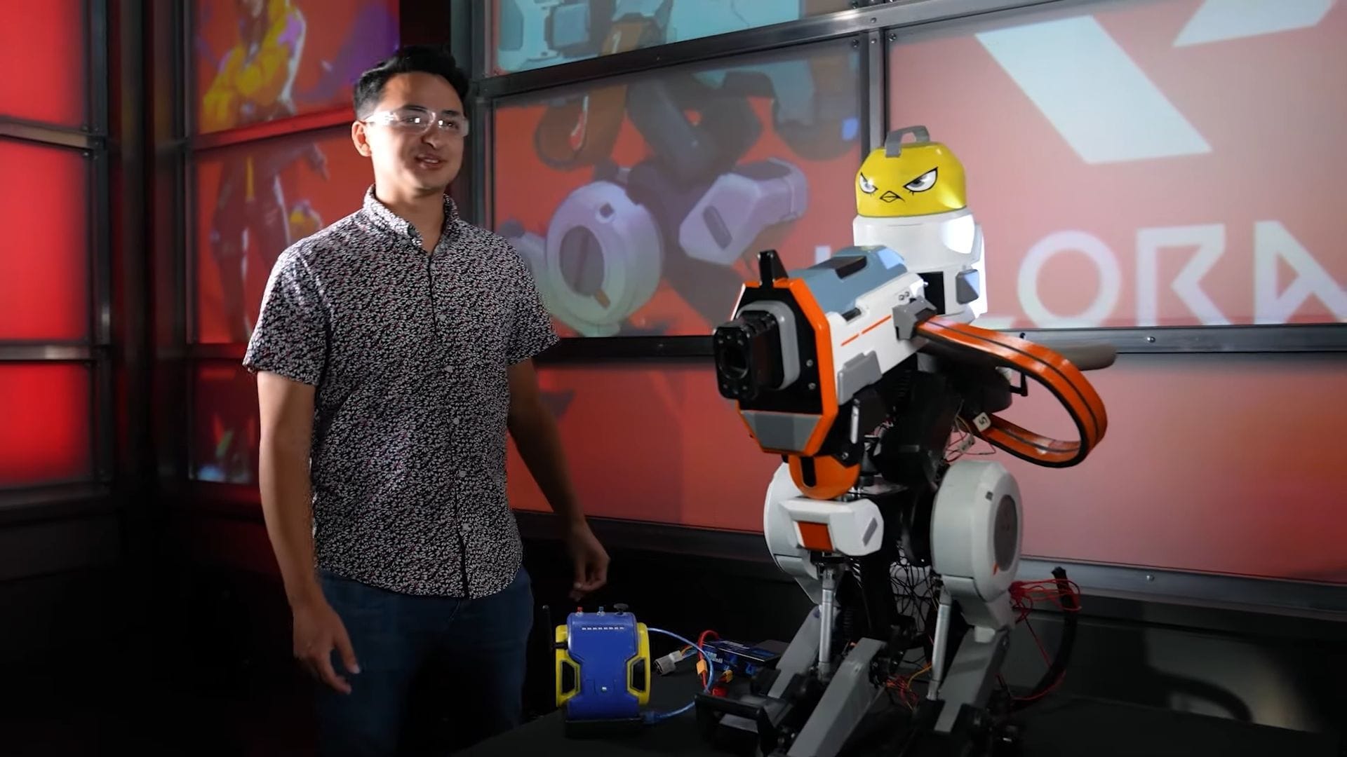YouTuber makes real-life Valorant Killjoy turret that tracks opponents ...
