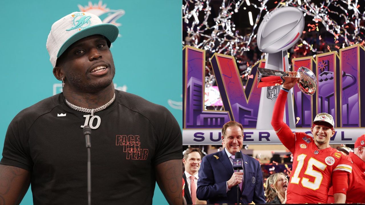 Tyreek Hill admits having tough time dealing with Chiefs winning Super Bowl without him: "It was ...