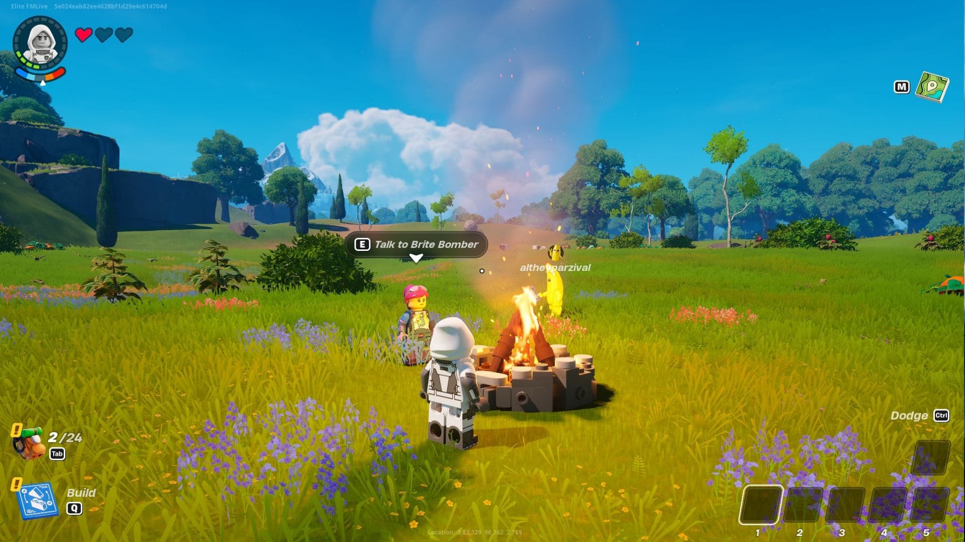 How much XP you can get from LEGO Fortnite?