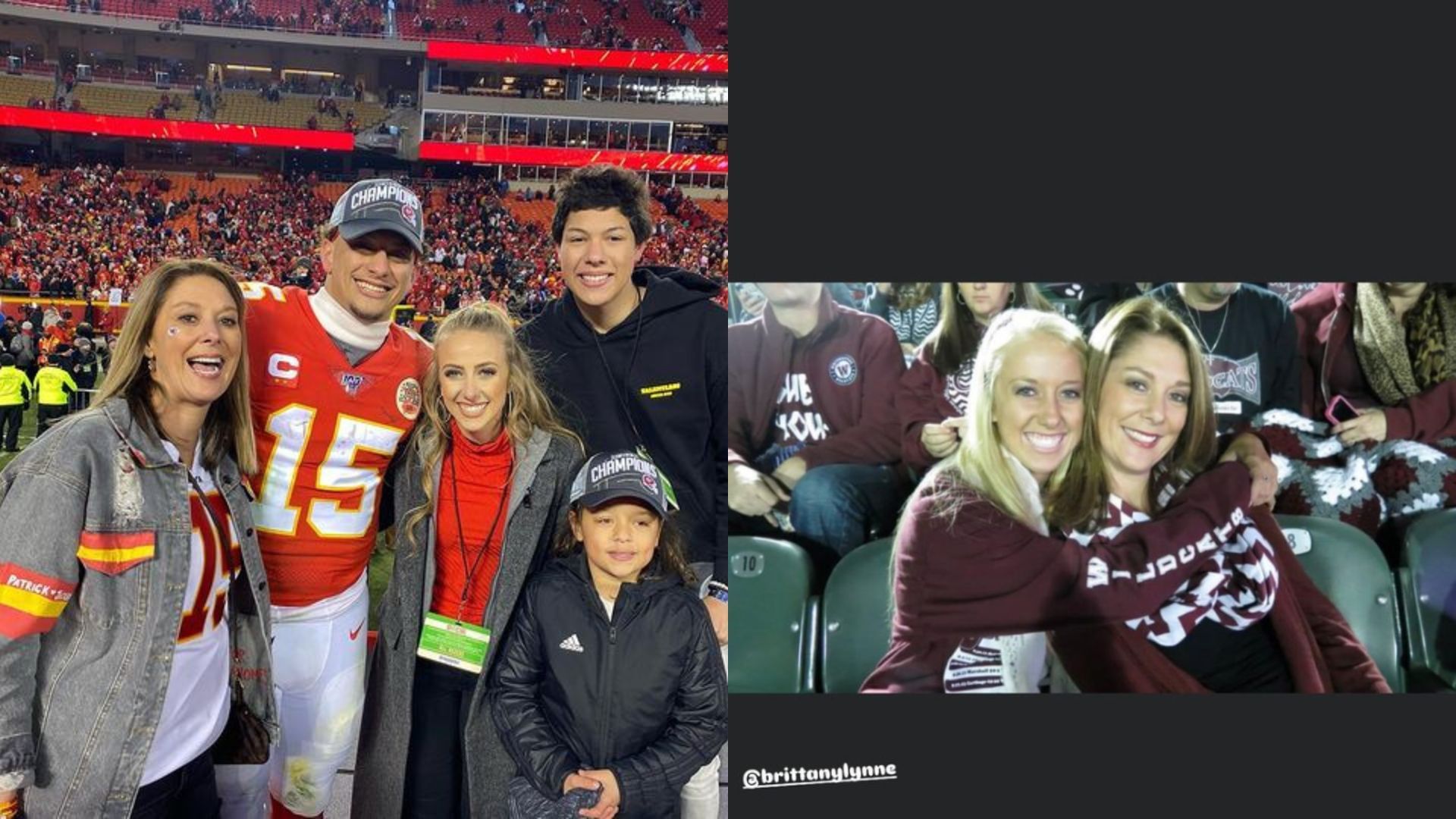 Patrick Mahomes' mother Randi shares emotional throwback with daughter-in-law Brittany: "Day one ...