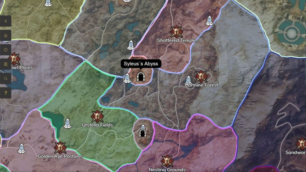 All open-world Dungeons in Throne and Liberty, and where to find them