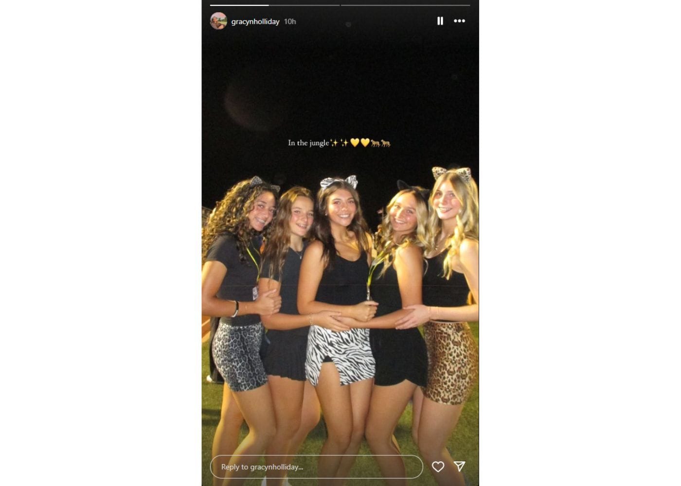 Jackson Holliday's sister Gracyn Ivy enjoys 'in the jungle' vibes with ...