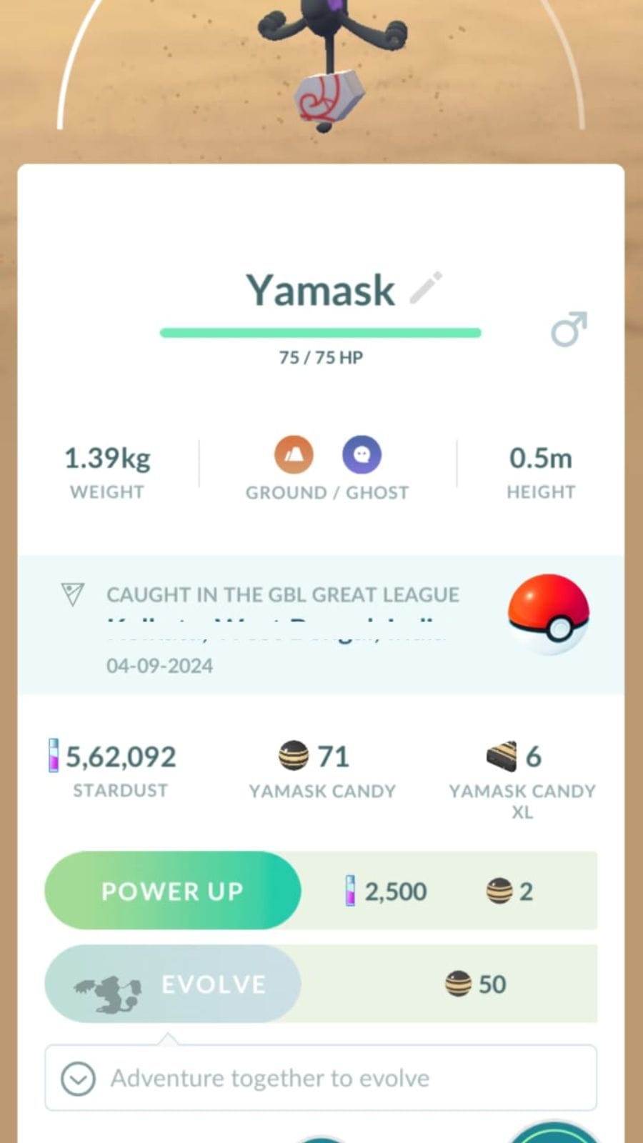 How to evolve Galarian Yamask in Pokemon GO? Runerigus evolution explained