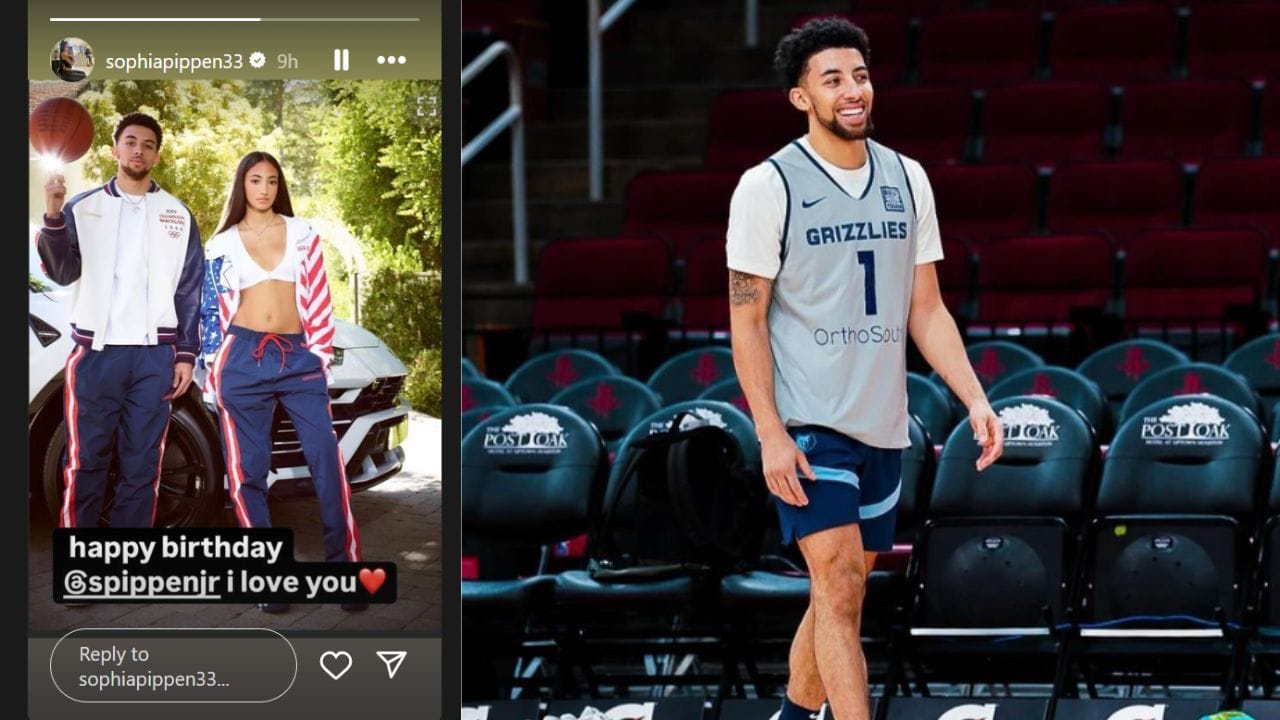 Scottie Pippen's daughter Sophia Pippen shares birthday snap for Scotty ...
