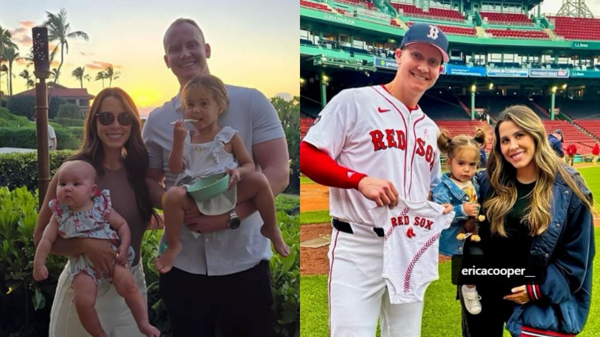 In Photos: Ex-Red Sox free agent Garrett Cooper and wife Erica relish ...