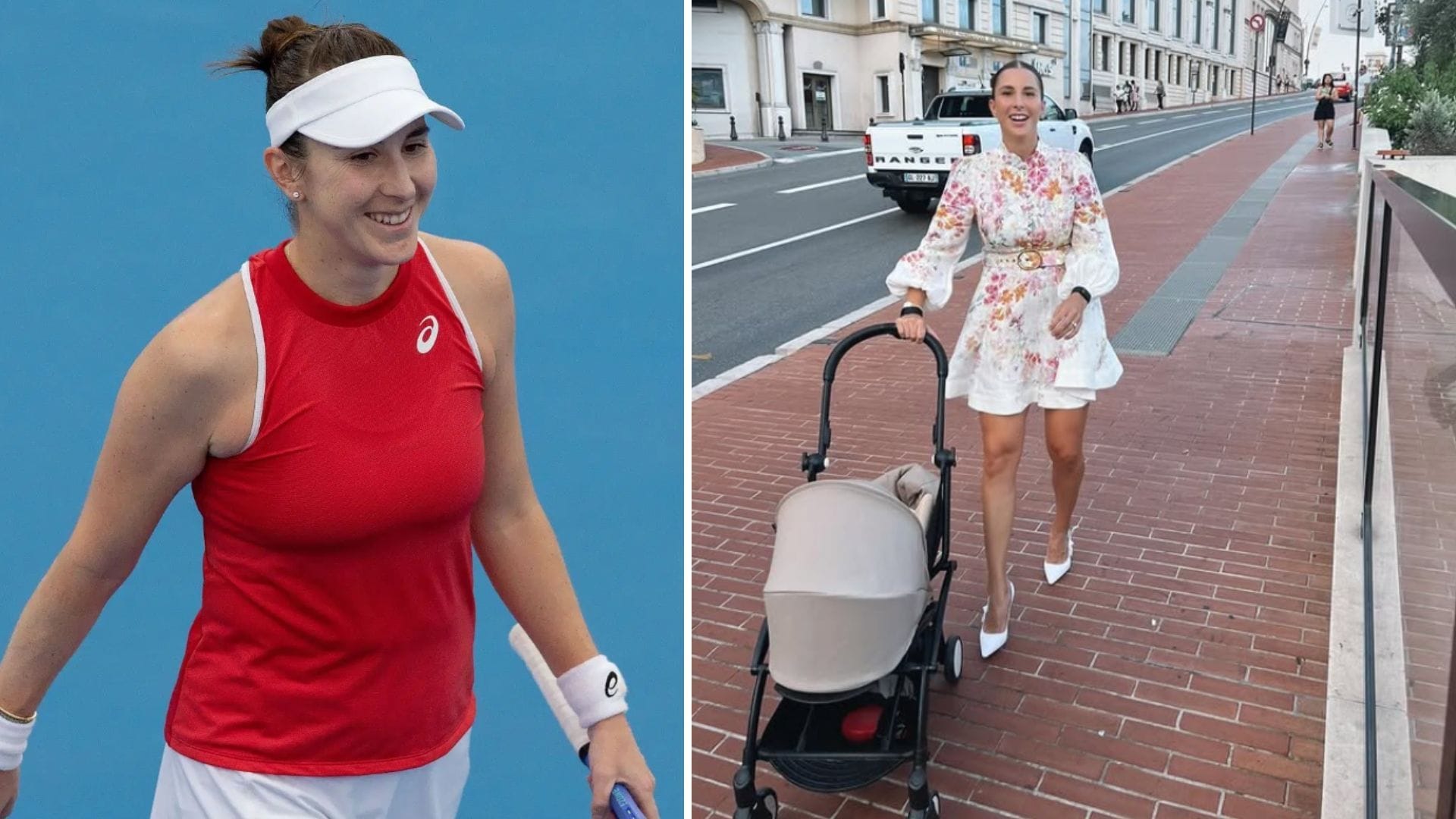 Belinda Bencic shows off her new mother life in first Slam outing with ...