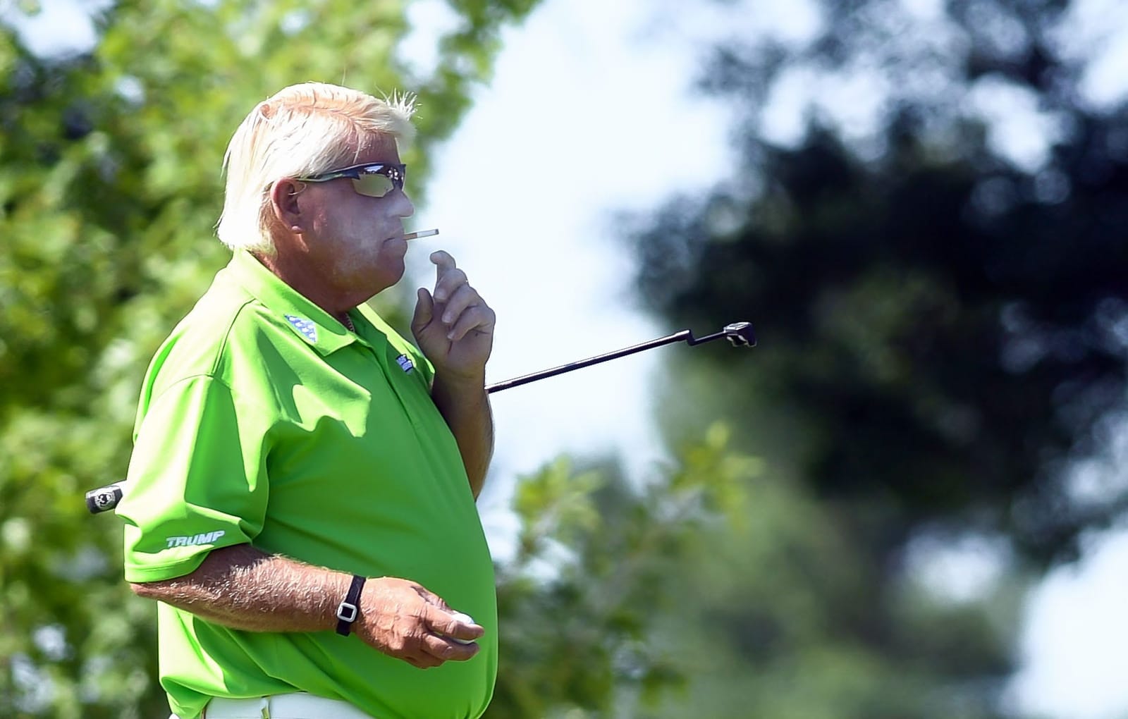 When John Daly chose smoking over working out on a treadmill