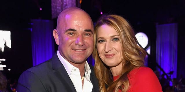 Andre Agassi and Steffi Graf's daughter Jaz shows her support for ...