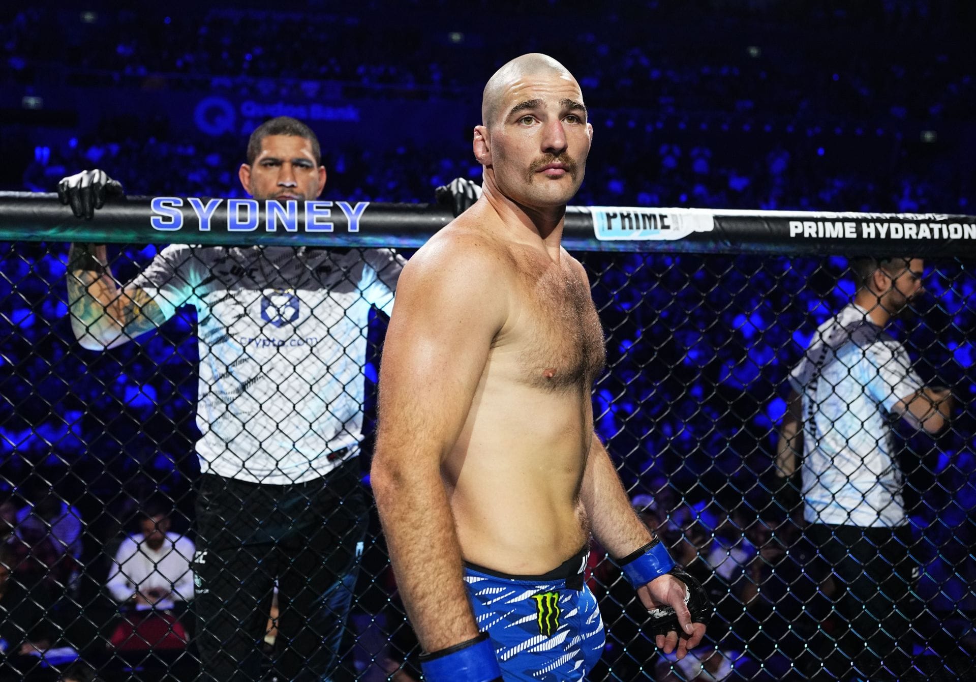 Sean Strickland reacts after top featherweight shares take on how a ...