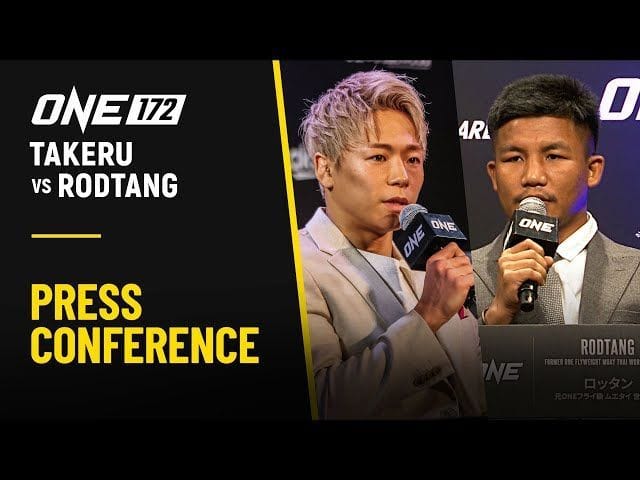 ONE 172: “A great opportunity” - Thai megastar Superlek prepping for ...