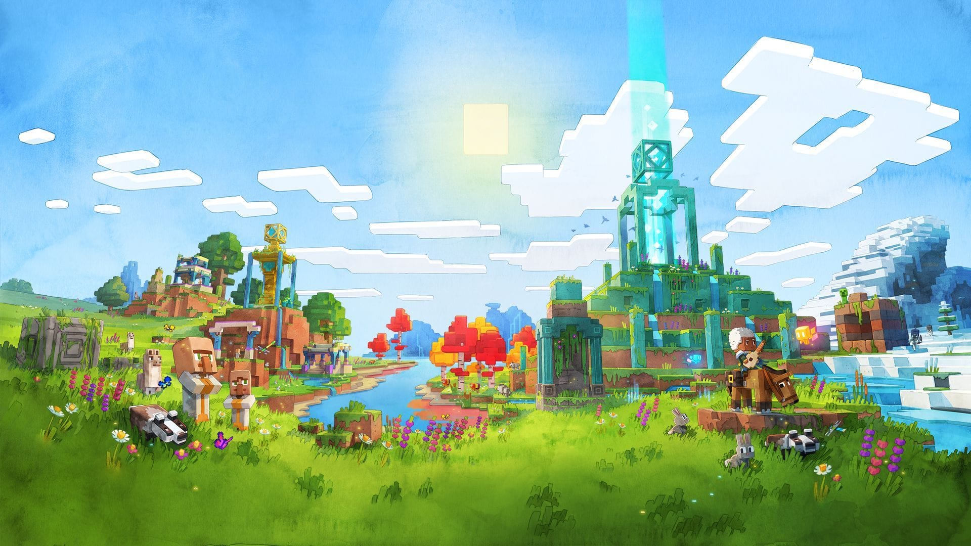 4 best Minecraft Legends wallpapers