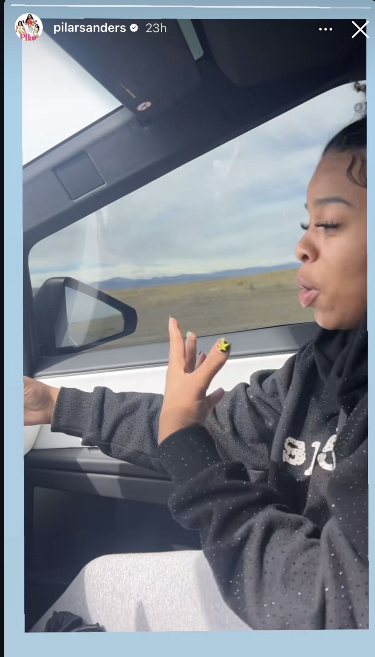 Coach Prime’s ex-wife Pilar Sanders goes for a spin in luxury car with ...