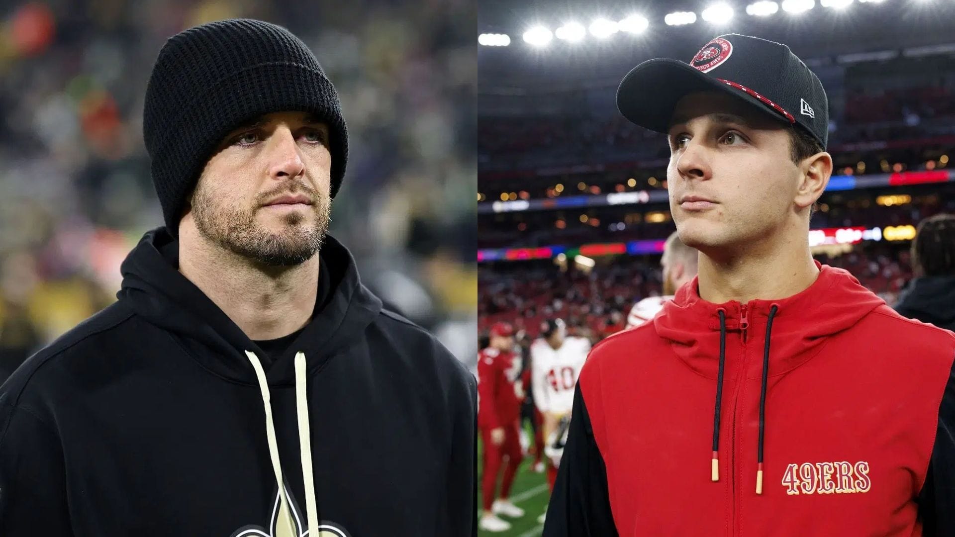 49ers insider urges Saints to trade for Brock Purdy amidst Derek Carr's ...